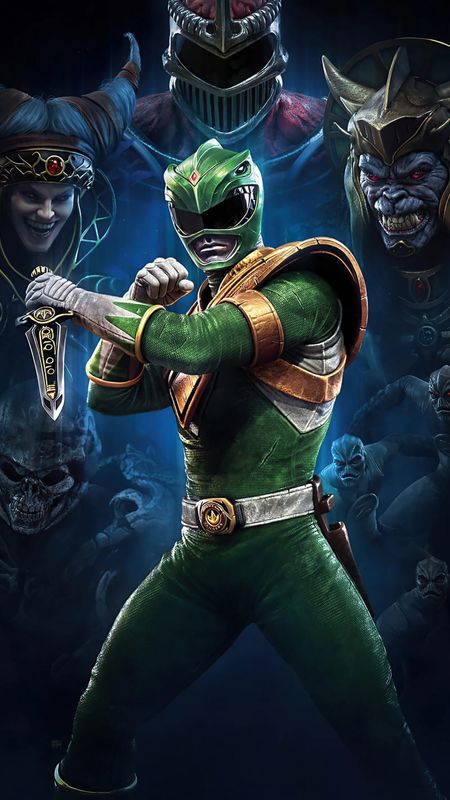 Mighty Morphin Power Rangers Blue Ranger Wallpaper