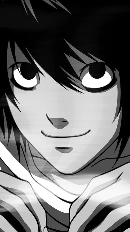 L Death Note Face