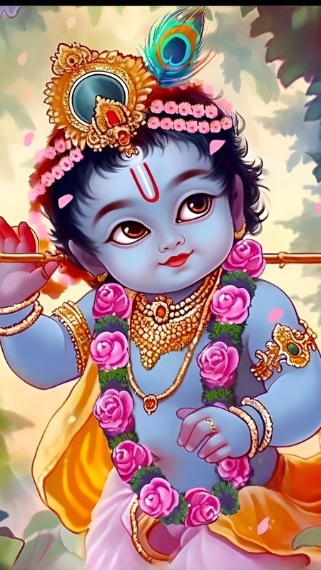 Baby Krishna Wallpaper For Mobile