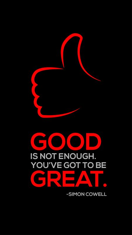 Be Great Wallpaper