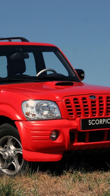 Red Scorpio Car Wallpapers