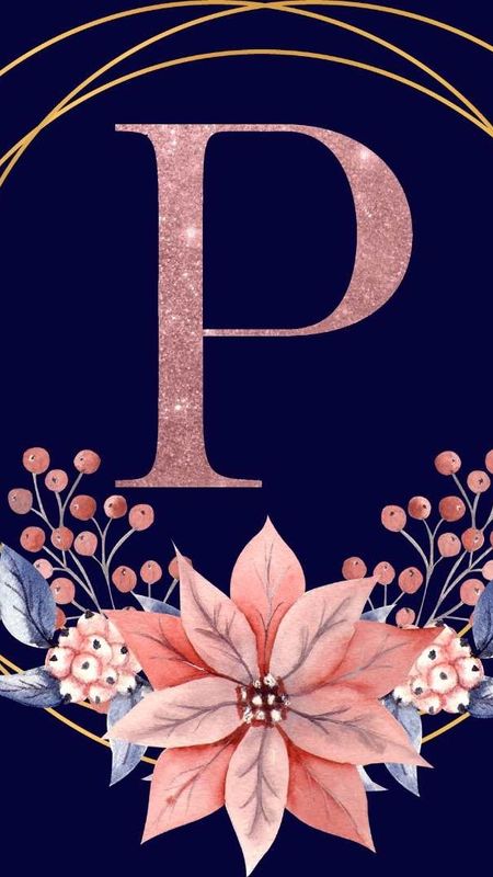 P Name Letter Wallpaper
