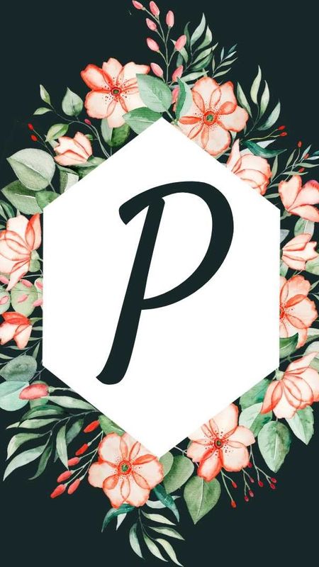 P Name Letter Wallpaper