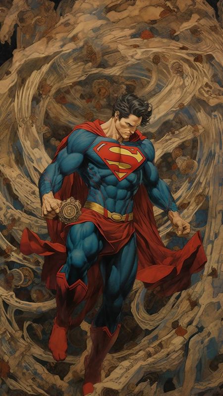 Superman Comic Strip Wallpaper