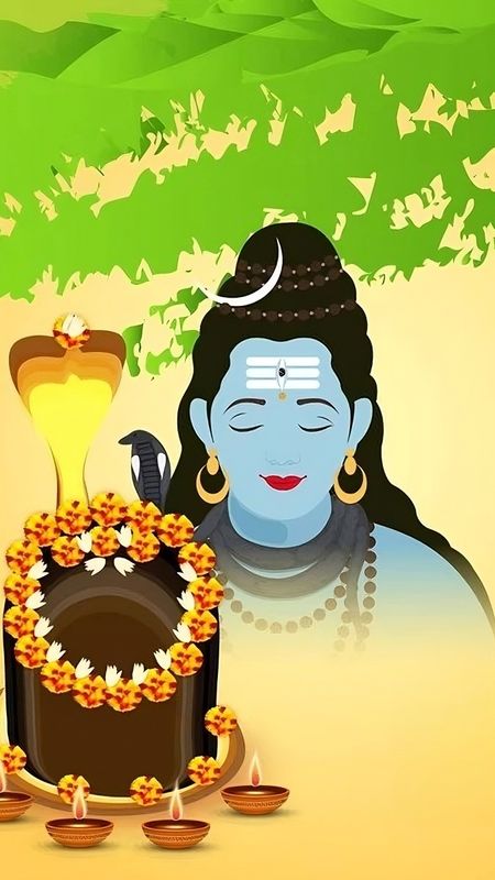 Animated Shivling Wallpaper