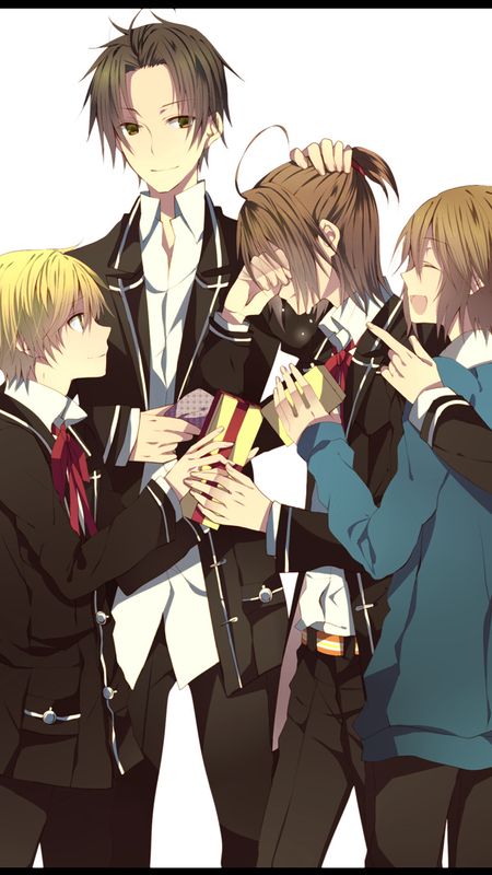 Group Of Friends Anime Guys